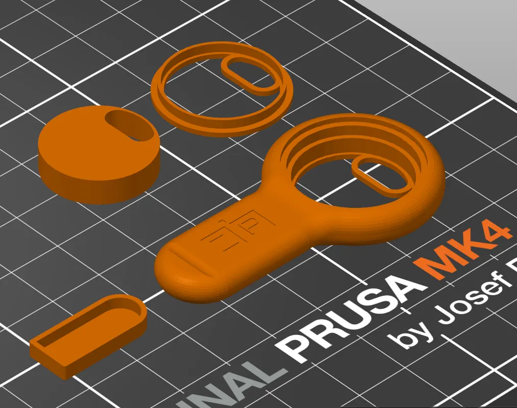 ZIP key with PCF , coffee key by Pixoedge | Download free STL model ...