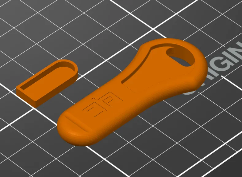 ZIP key with PCF , coffee key by Pixoedge | Download free STL model ...