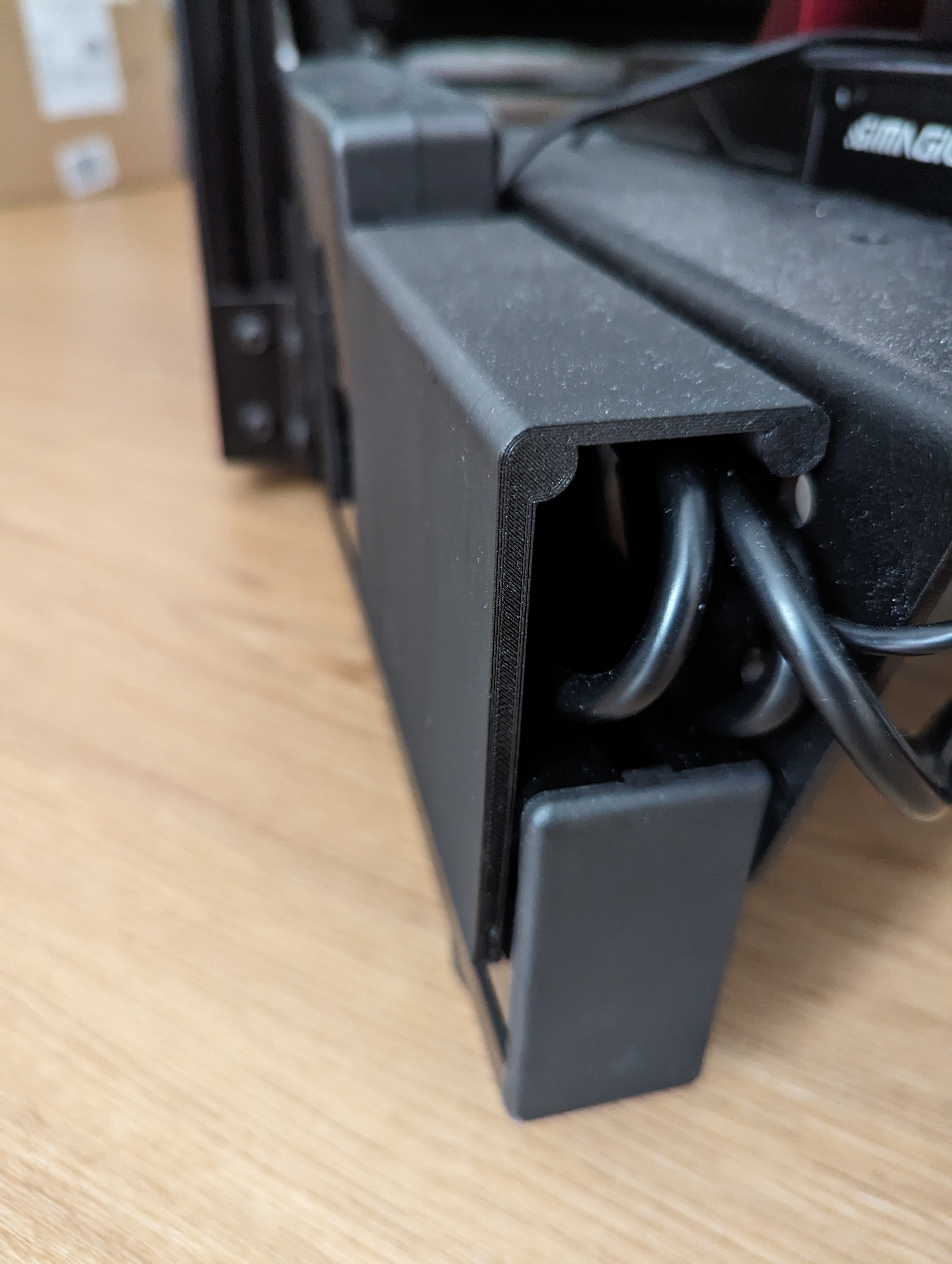 Cable shroud for SimRacing rig by YYGadget | Download free STL model ...