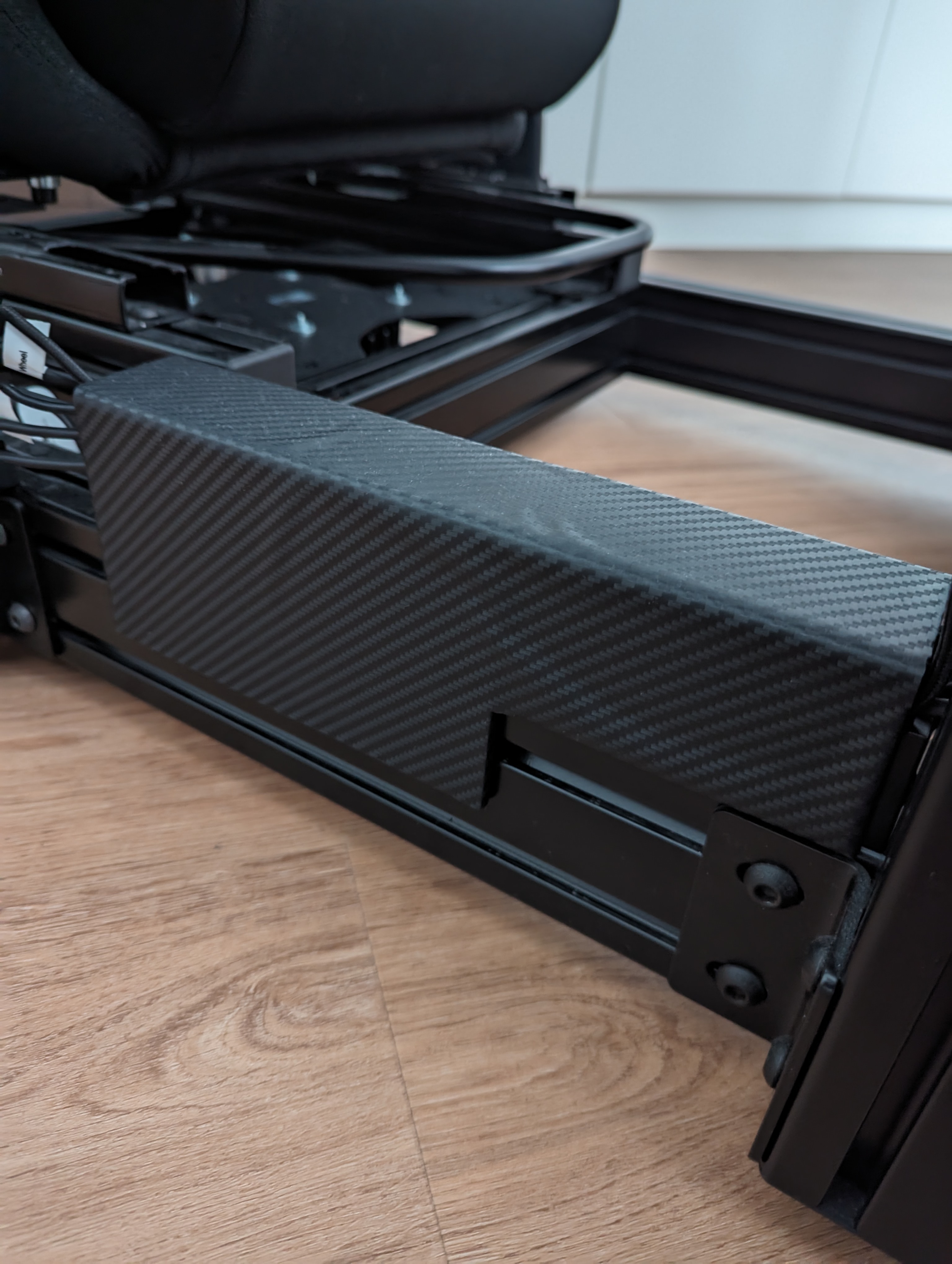 Cable shroud for SimRacing rig by YYGadget | Download free STL model ...