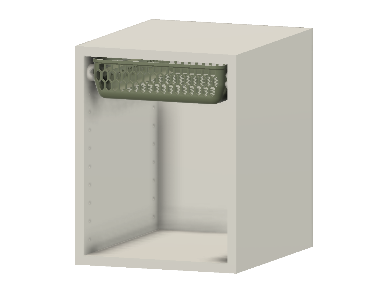 Drawer 'woven' Hexagon basket for IKEA NYSJÖN high cabinet by KatFret ...