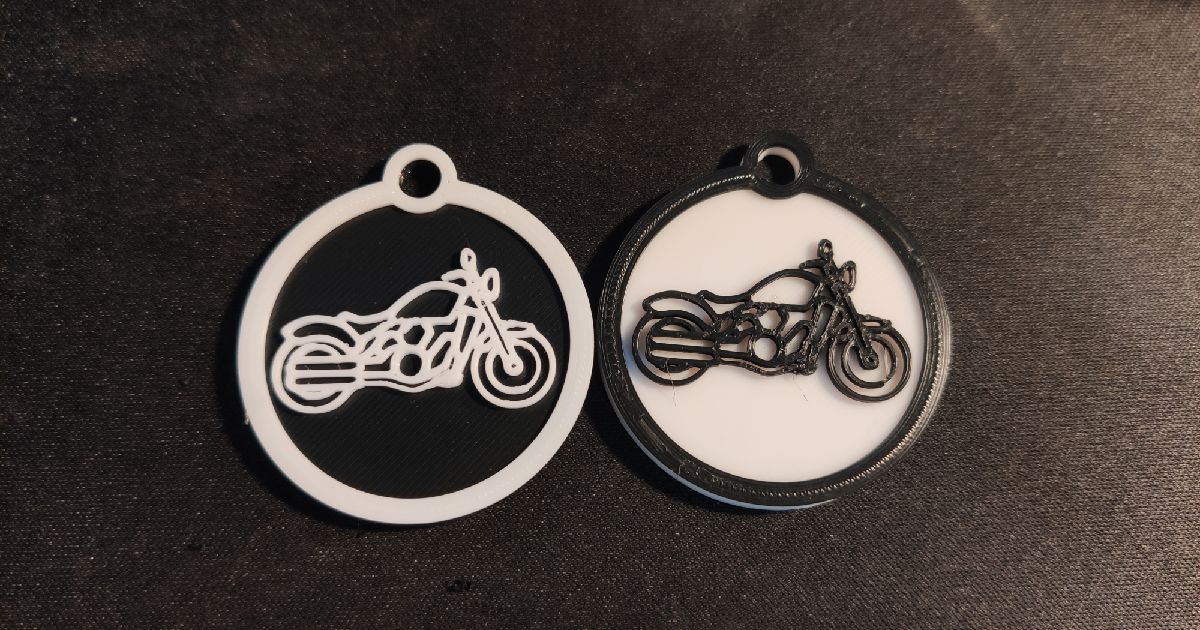 Cruise in Style: Motorcycle-Inspired Keychains Collection by lucares ...