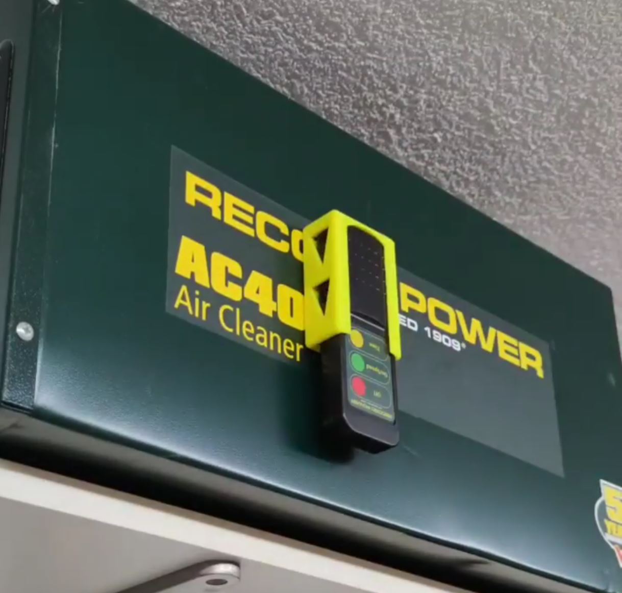 Record Power AC400 remote control Holder by Linthis_world | Download ...