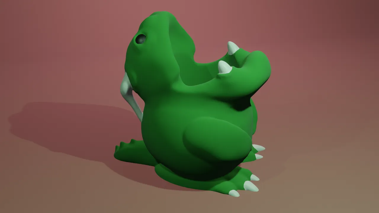 Toilet Brush Monster by Kelev | Download free STL model | Printables.com