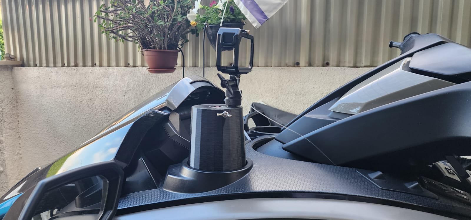 yamaha waverunner fx 22+ gopro mount by mz333 | Download free STL model ...