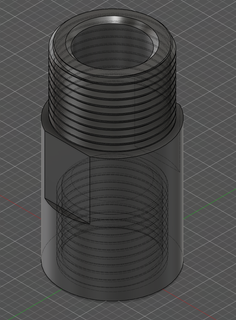 Airsoft Adapter 12mm CW to 14mm CCW by Tommmy47 | Download free STL ...