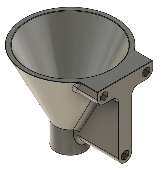 Funnel Holder Toolbox Toilet by ChrisPrint | Download free STL model ...