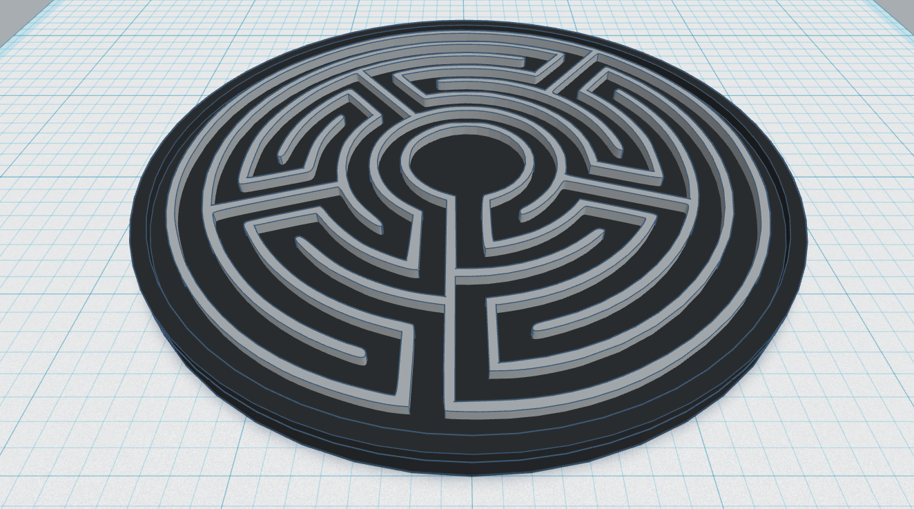 Maze Coaster 1 by Peter Ennist | Download free STL model | Printables.com