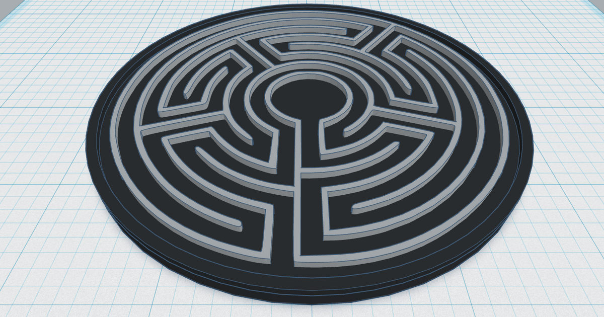Maze Coaster 1 by Peter Ennist | Download free STL model | Printables.com