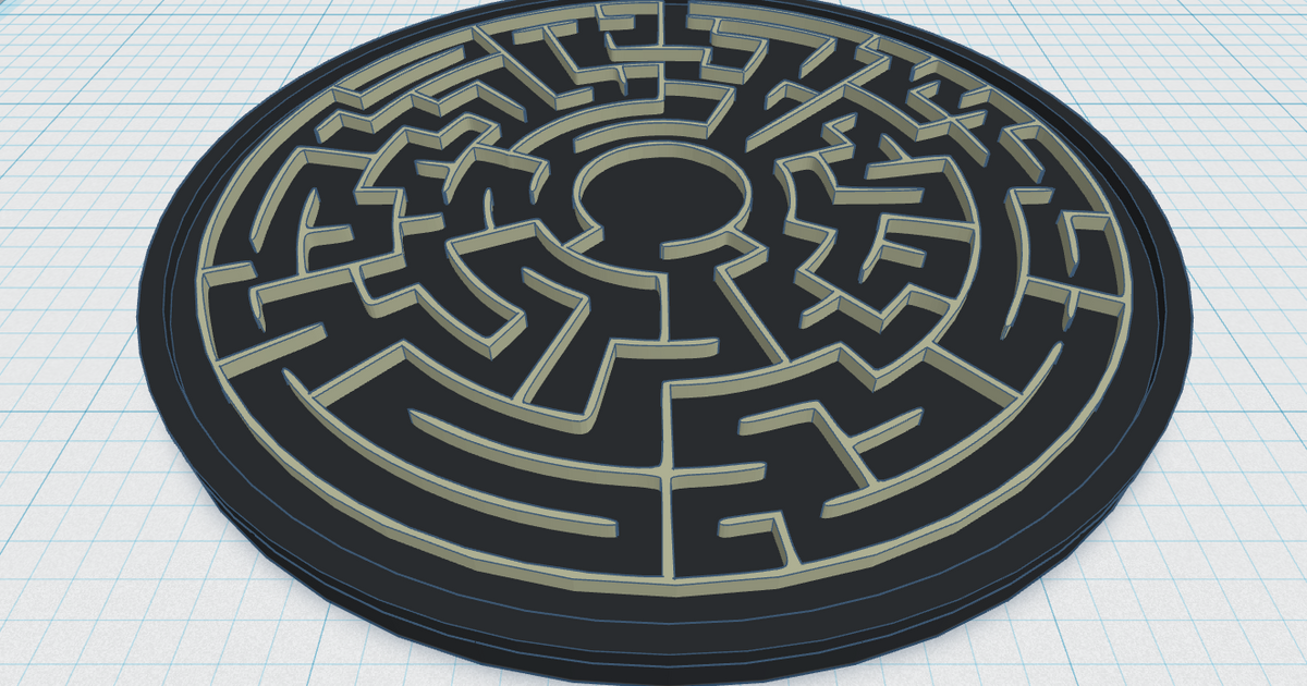 Maze Coaster 4 by Peter Ennist | Download free STL model | Printables.com