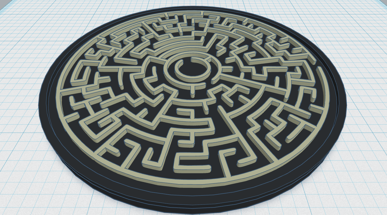 Maze Coaster 5 by Peter Ennist | Download free STL model | Printables.com