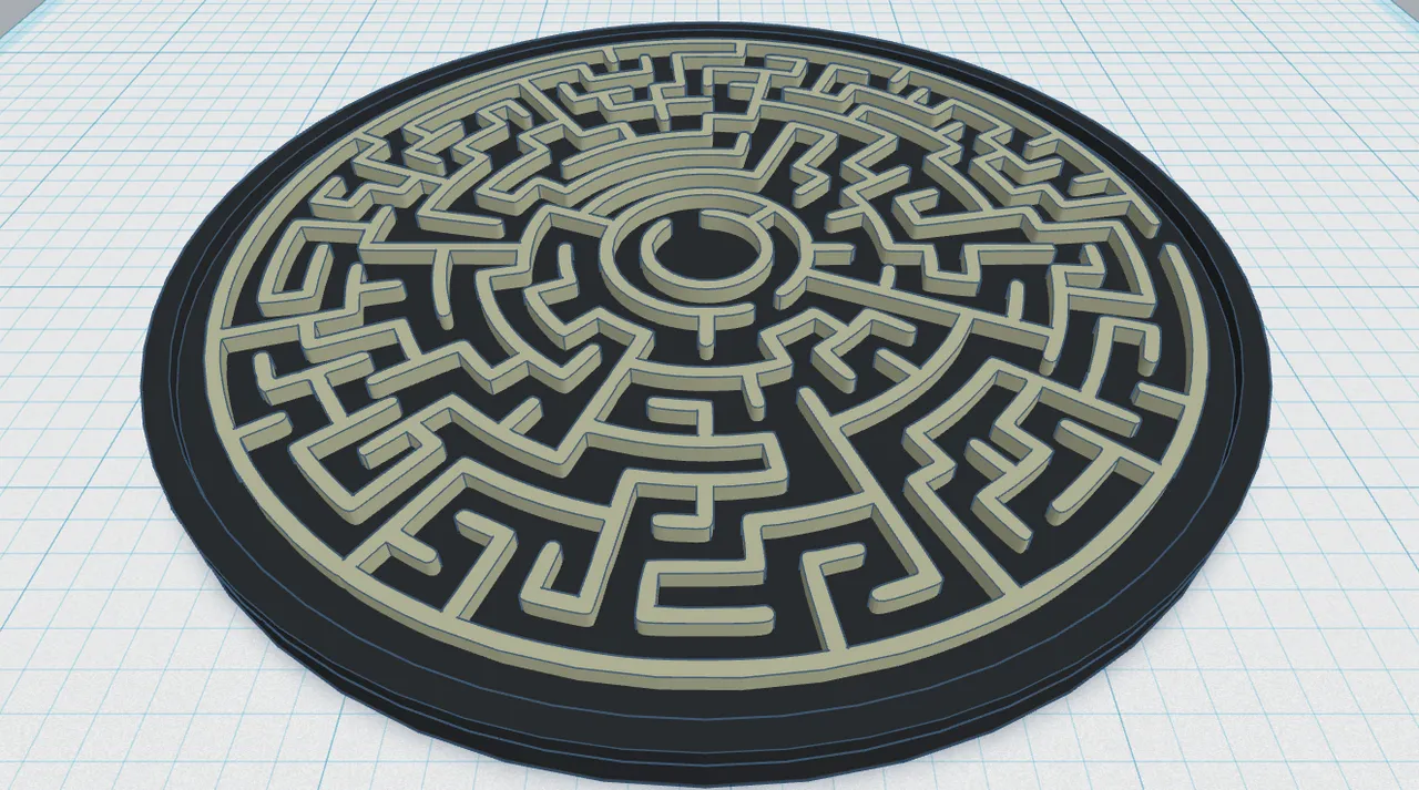 Maze Coaster 5 by Peter Ennist | Download free STL model | Printables.com
