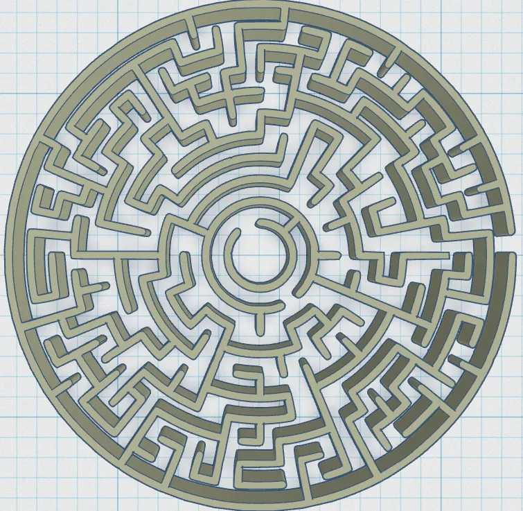 Maze Coaster 5 by Peter Ennist | Download free STL model | Printables.com