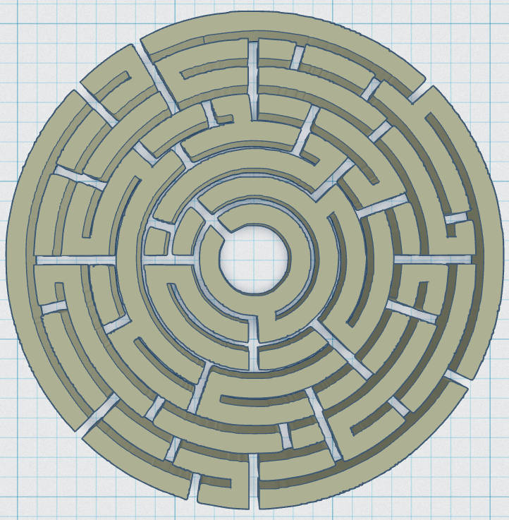 Maze Coaster 8 by Peter Ennist | Download free STL model | Printables.com