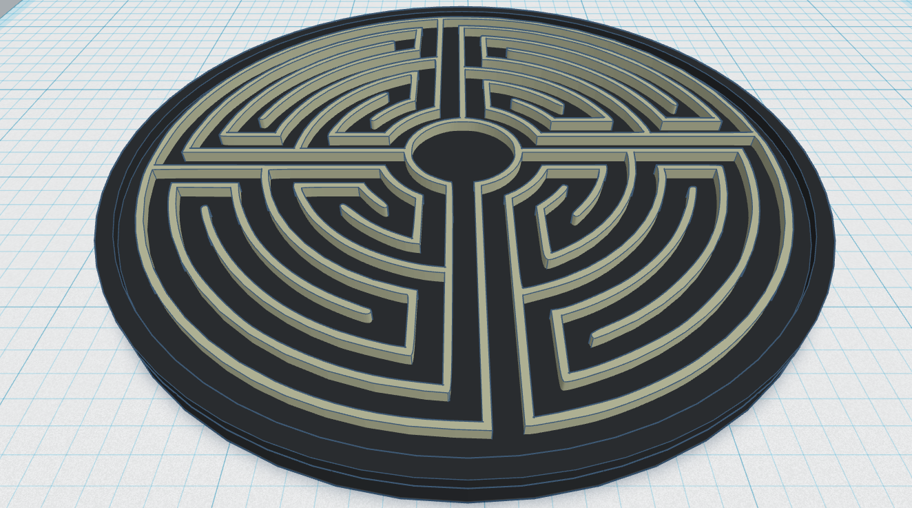 Maze Coaster 11 by Peter Ennist | Download free STL model | Printables.com