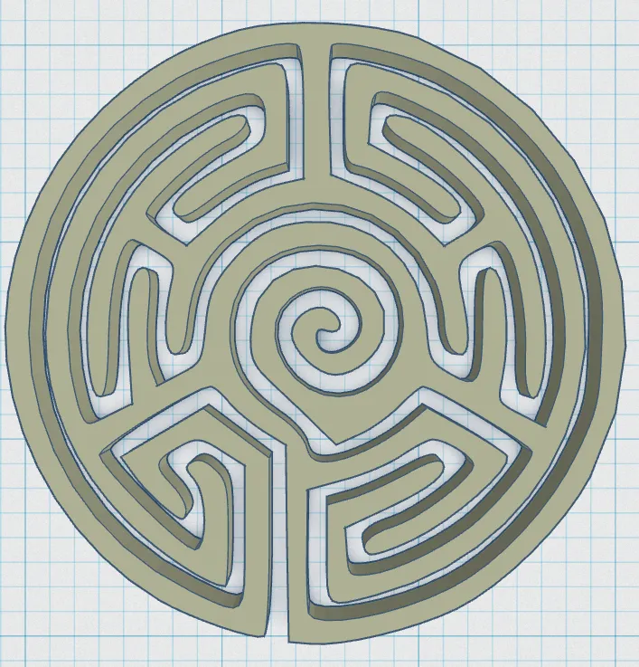 Maze Coaster 14 by Peter Ennist | Download free STL model | Printables.com