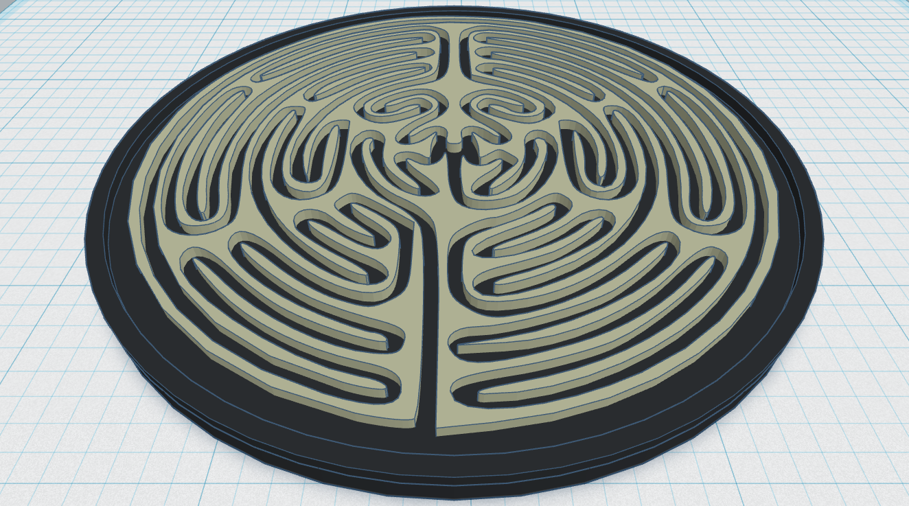 Maze Coaster 19 by Peter Ennist | Download free STL model | Printables.com