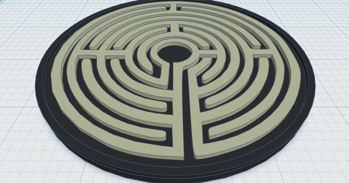 Maze Coaster 20 by Peter Ennist | Download free STL model | Printables.com