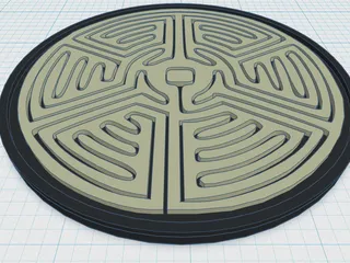 Maze Coaster 21 by Peter Ennist | Download free STL model | Printables.com
