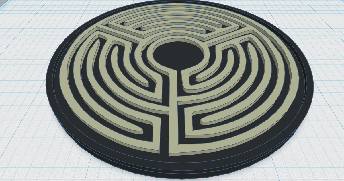 Maze Coaster 22 by Peter Ennist | Download free STL model | Printables.com