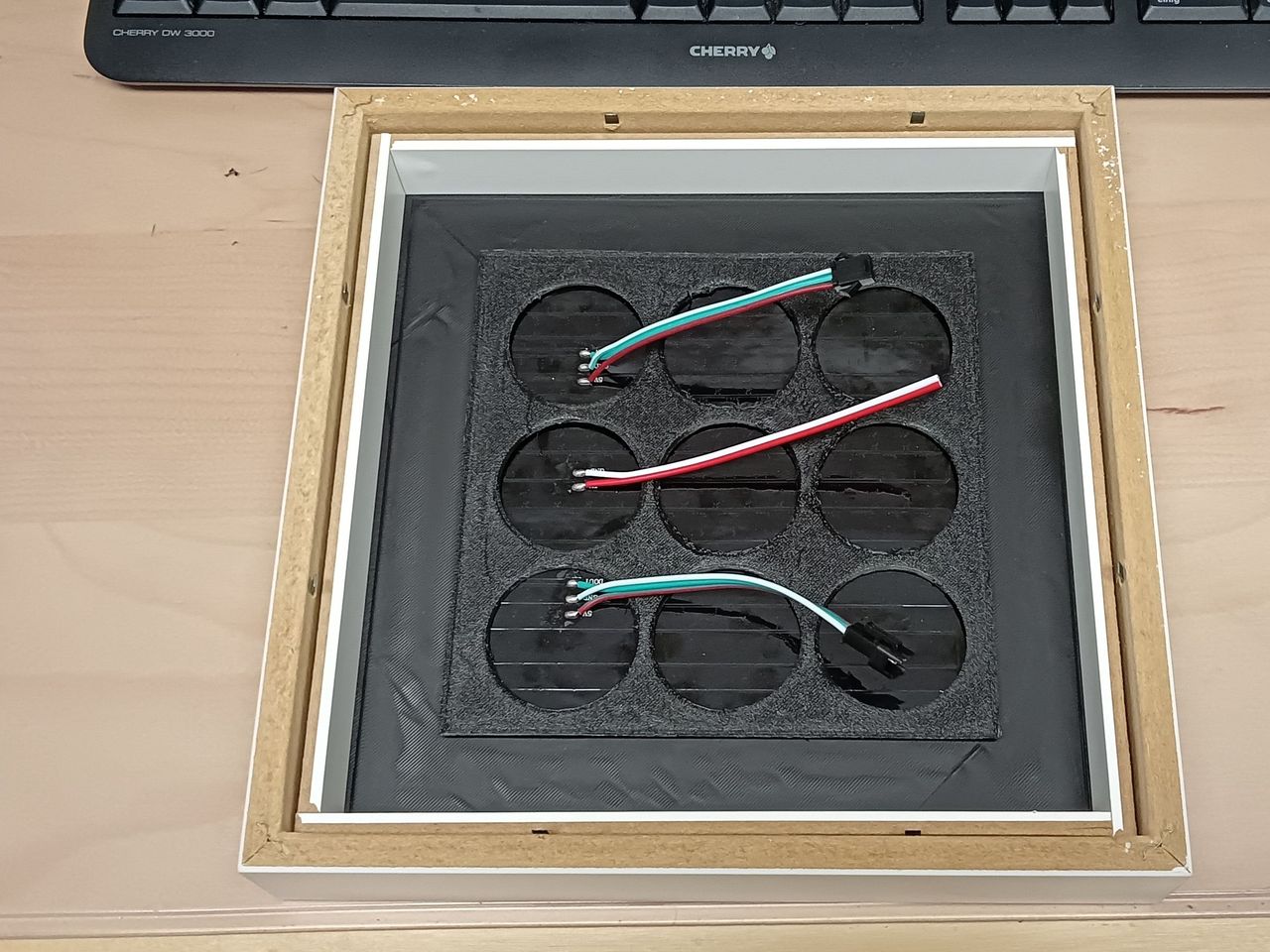 WS2812B 16x16 in Ikea Ribba by Starwhooper | Download free STL model ...