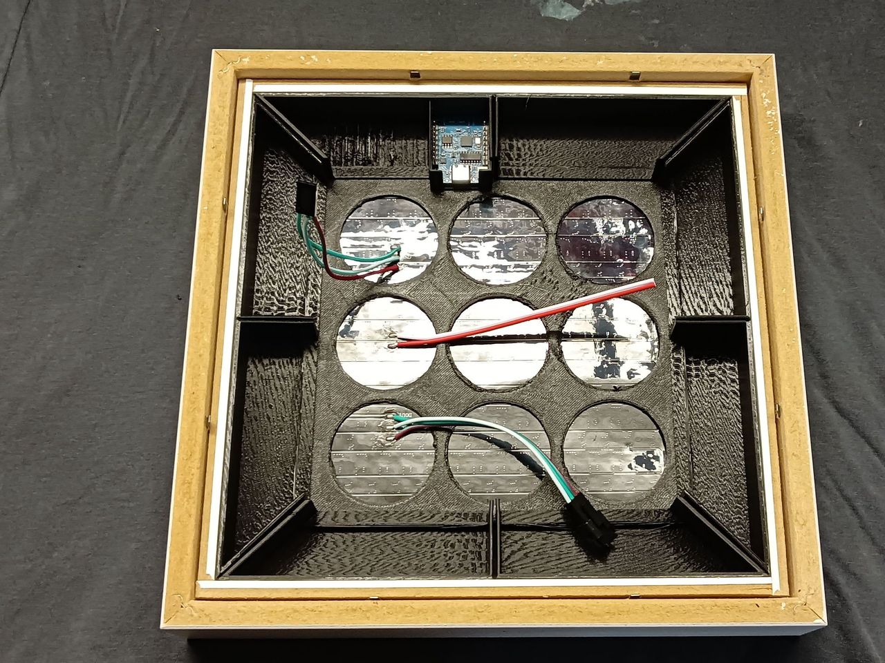 WS2812B 16x16 in Ikea Ribba by Starwhooper | Download free STL model ...