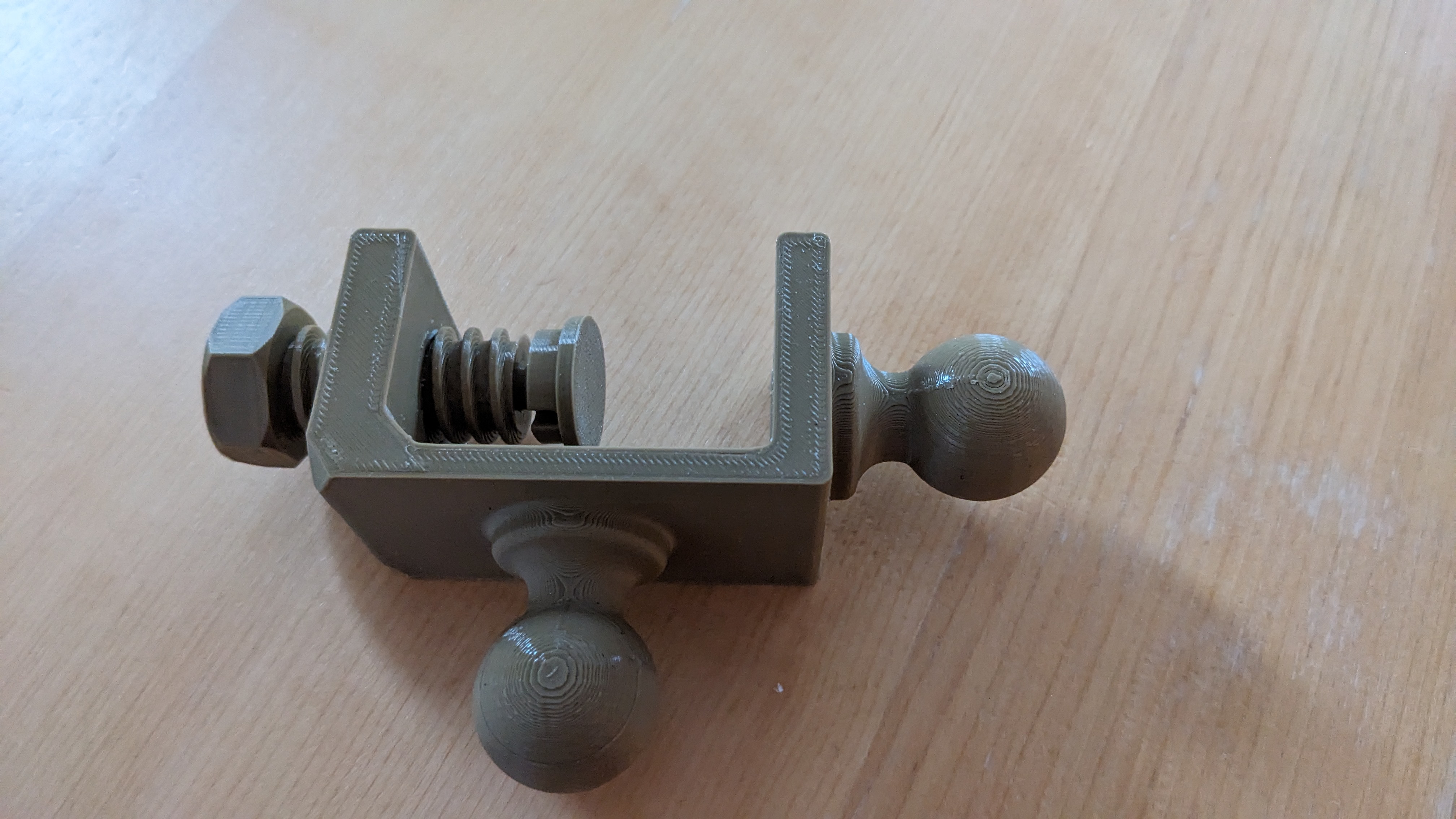 Ram Mount Desk clamp by Daniel & Nikolina | Download free STL model ...