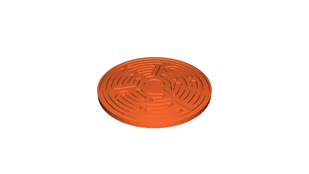 Maze Coaster 23 by Peter Ennist | Download free STL model | Printables.com
