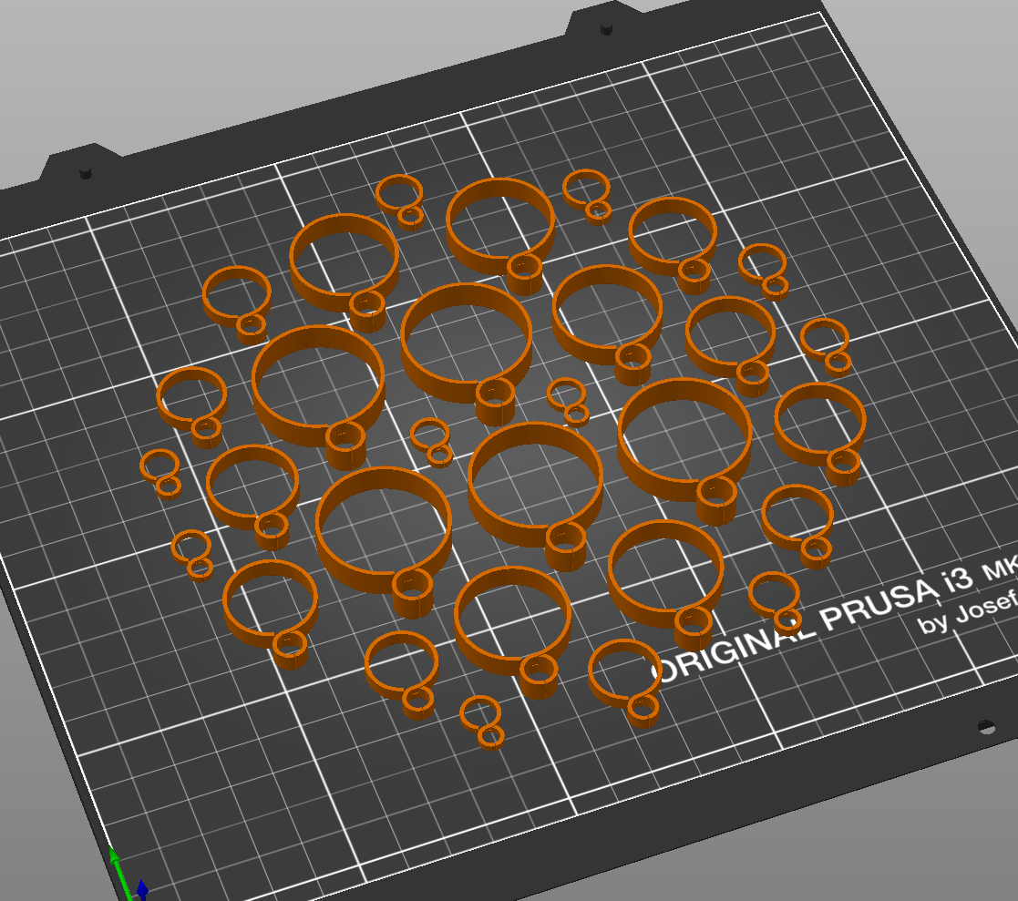 Parametric locking cable management clip by bw3dp | Download free STL ...