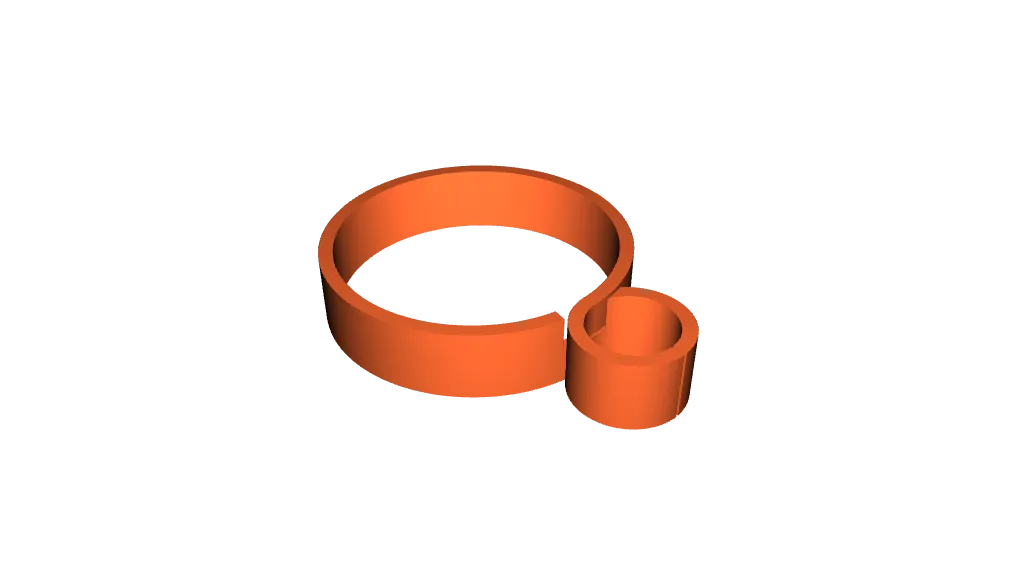 Parametric locking cable management clip by bw3dp | Download free STL ...