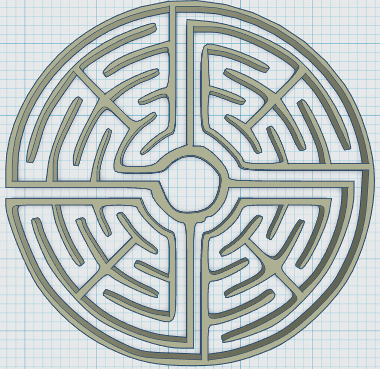 Maze Coaster 25 by Peter Ennist | Download free STL model | Printables.com