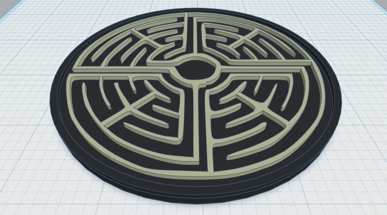 Maze Coaster 25 by Peter Ennist | Download free STL model | Printables.com