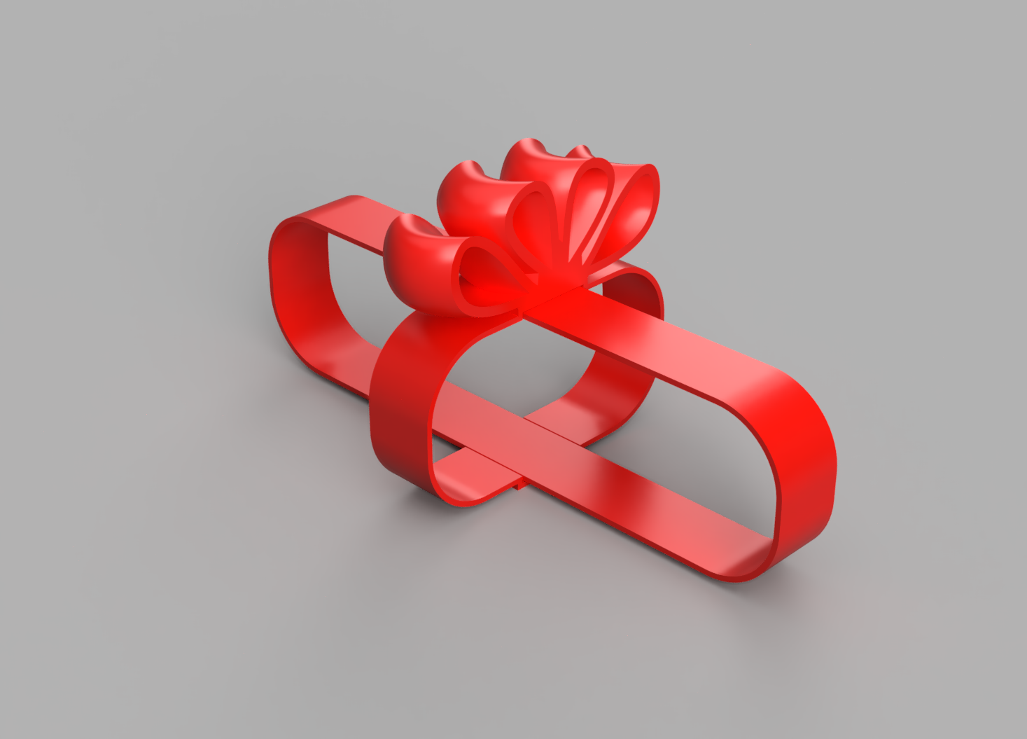 Giftbox with ribbon - Easy print by Vision Forge Creations | Download ...