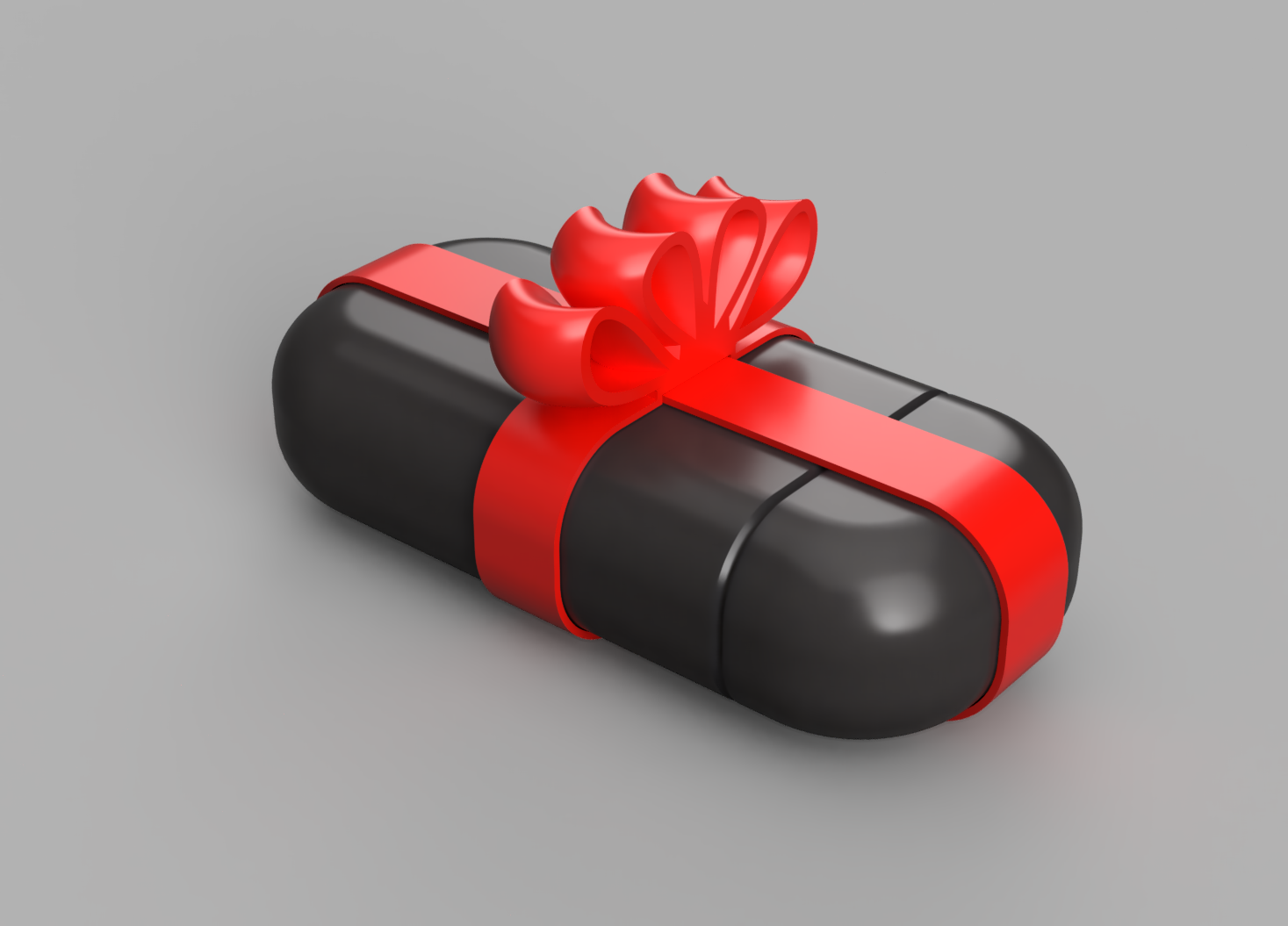 Giftbox with ribbon - Easy print by Vision Forge Creations | Download ...