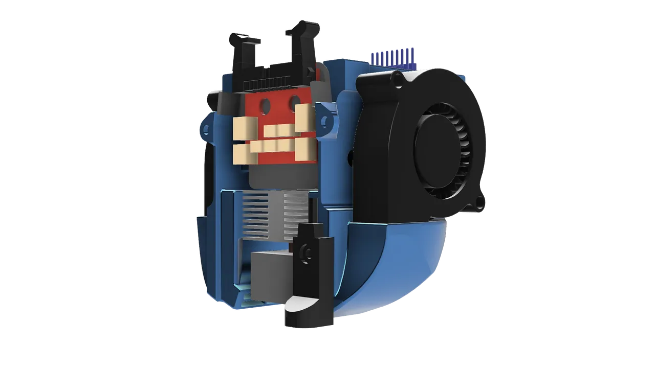 Elegoo Neptune 4/Pro/Max/Plus Fan Shroud V5 by OrzOrzOrz | Download ...