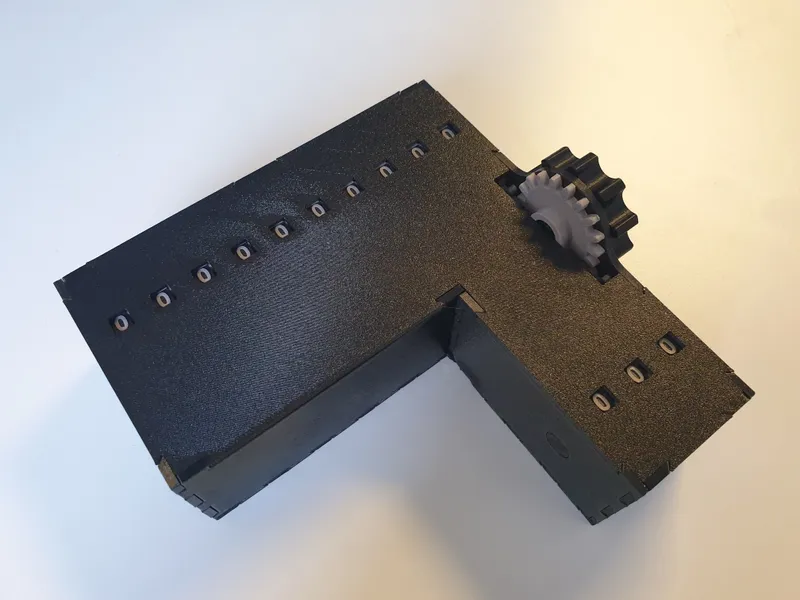 Decimal binary mechanical counter by Markvart | Download free STL model ...