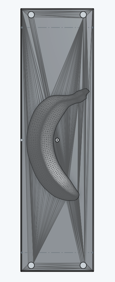 Banana Eurorack Blank by MIKE CUSHING | Download free STL model ...