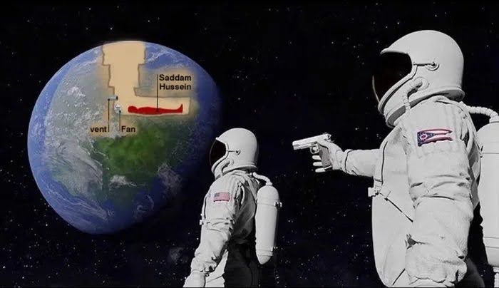 Saddam Hussein Hiding Silhouette by jor2468 | Download free STL model ...