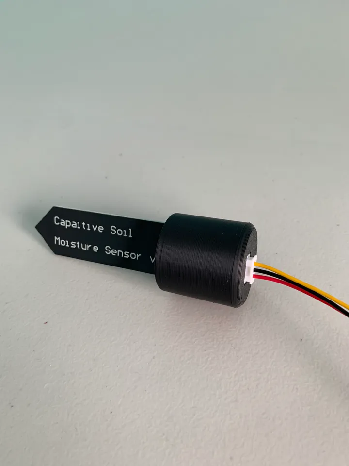 Capacitive soil moisture sensor case by Bruno Alves | Download free STL ...