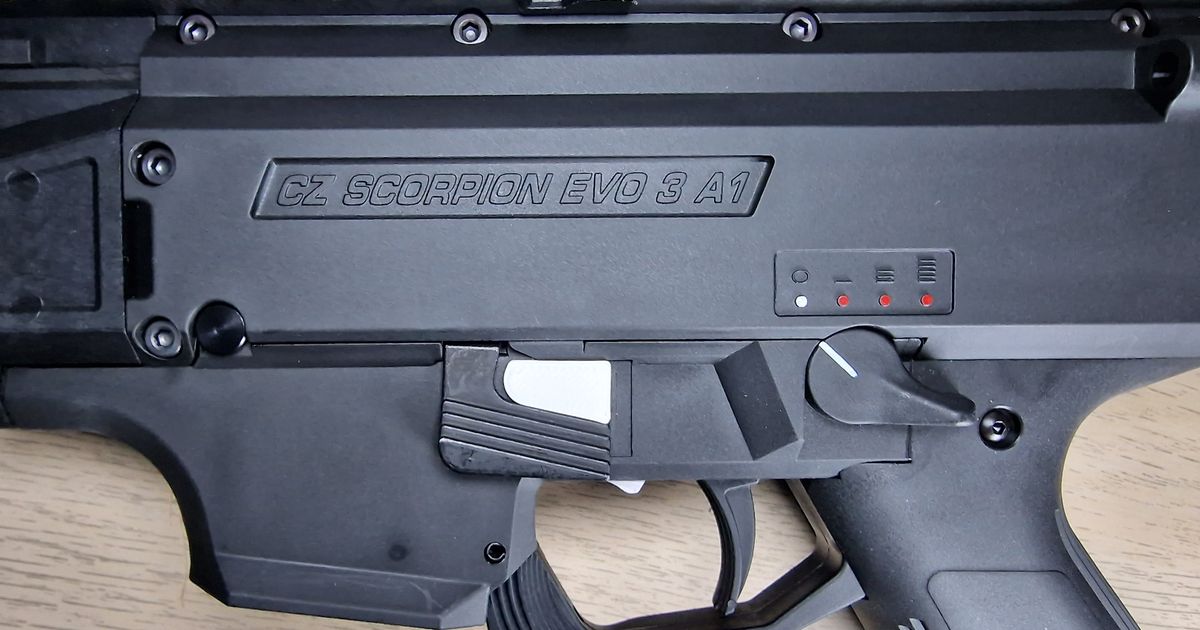 ASG Scorpion Evo Bolt Catch Hold Open (Airsoft) by FaboElChapo ...