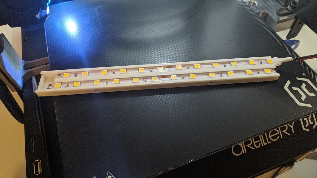 Artillery Genius Led holder by idesire90 | Download free STL model ...