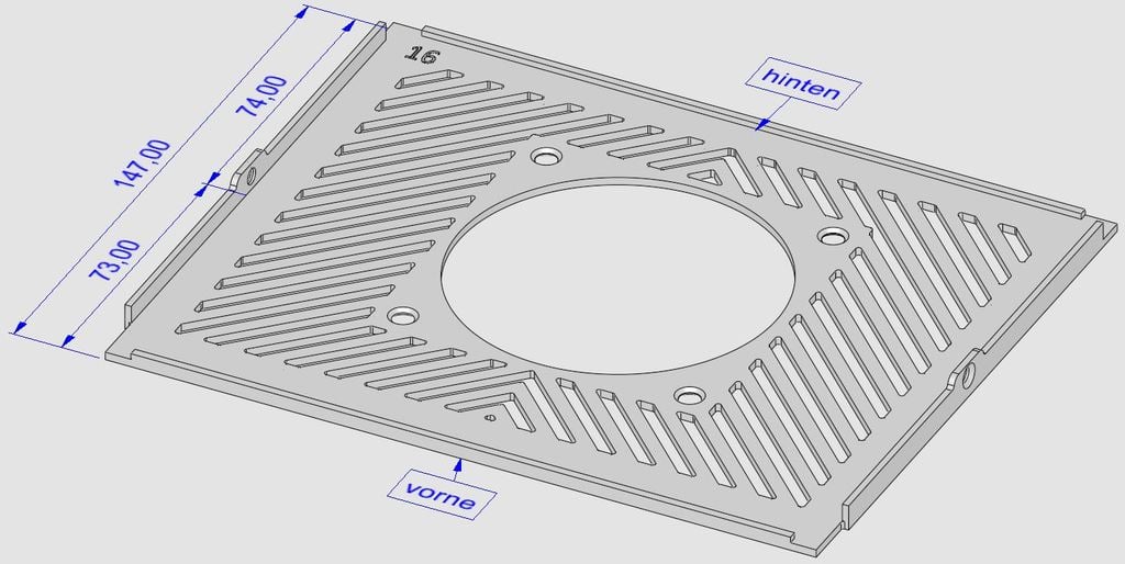 Android Radio Top Cover by idesire90 | Download free STL model ...