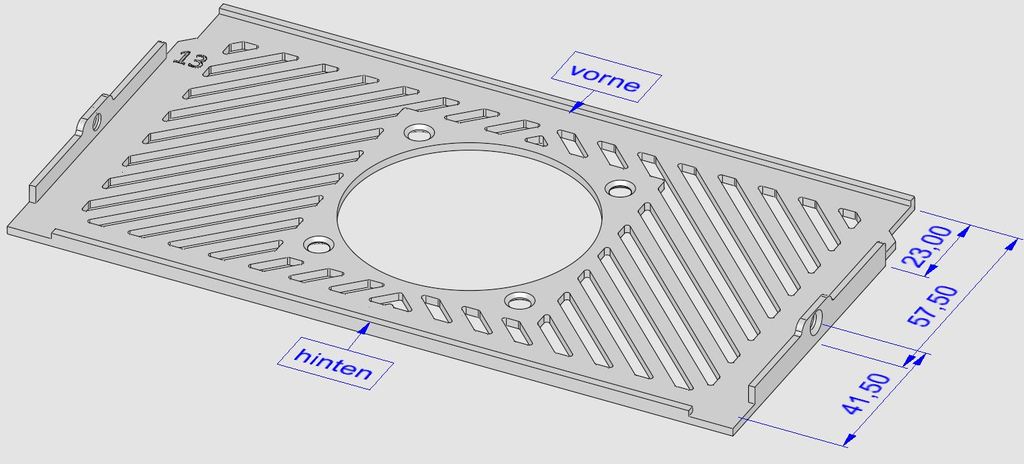 Android Radio Top Cover by idesire90 | Download free STL model ...