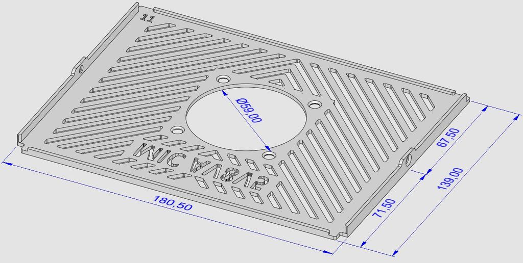 Android Radio Top Cover by idesire90 | Download free STL model ...