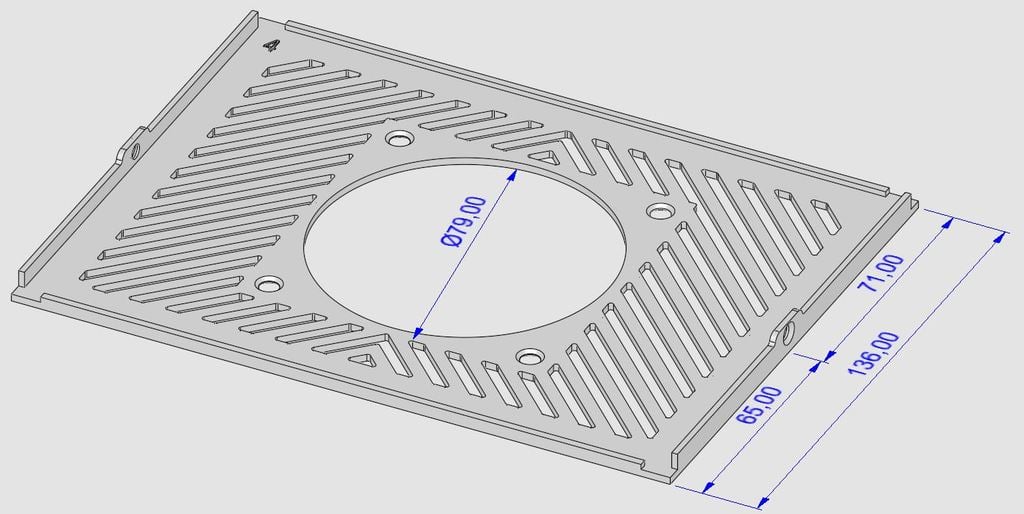 Android Radio Top Cover by idesire90 | Download free STL model ...