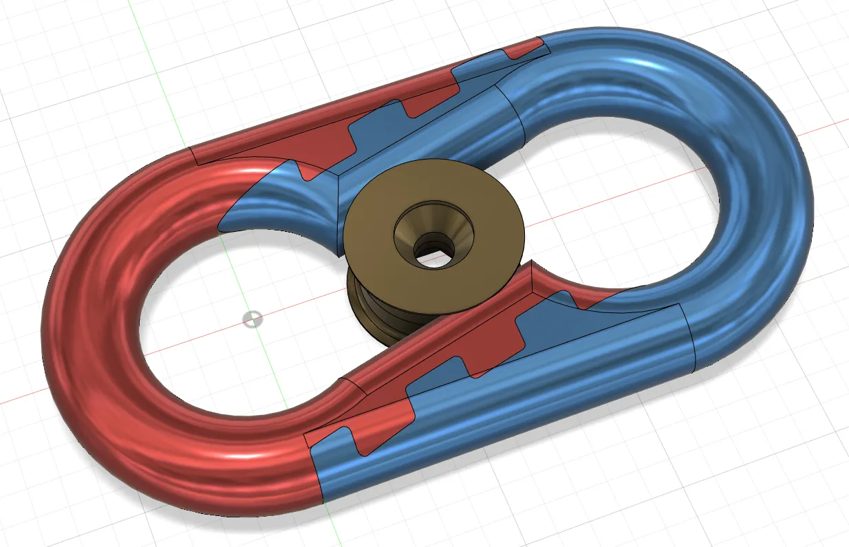 Chain link connector by Christoph | Download free STL model ...