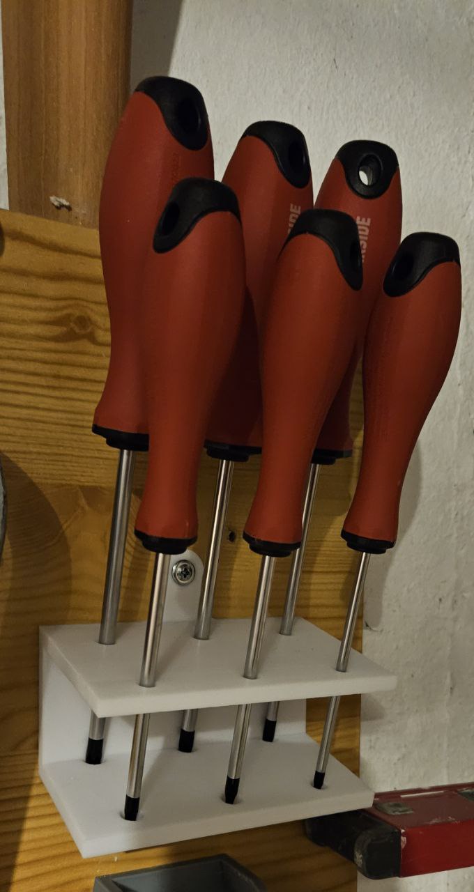 Screwdriver holder by idesire90 | Download free STL model | Printables.com