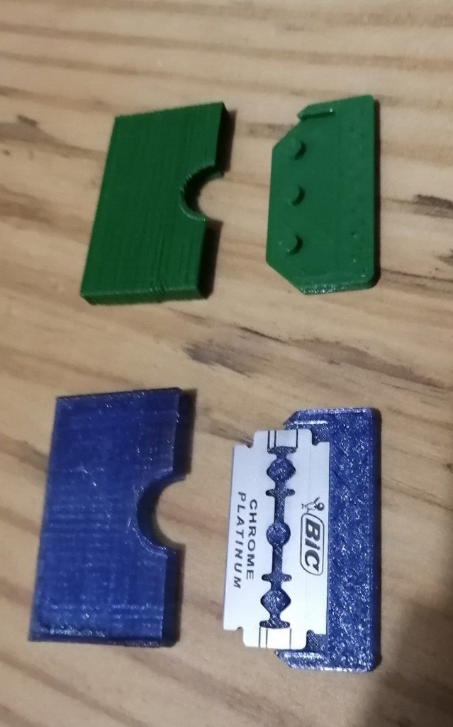 Razor blade holder by Rafael Estevam | Download free STL model ...