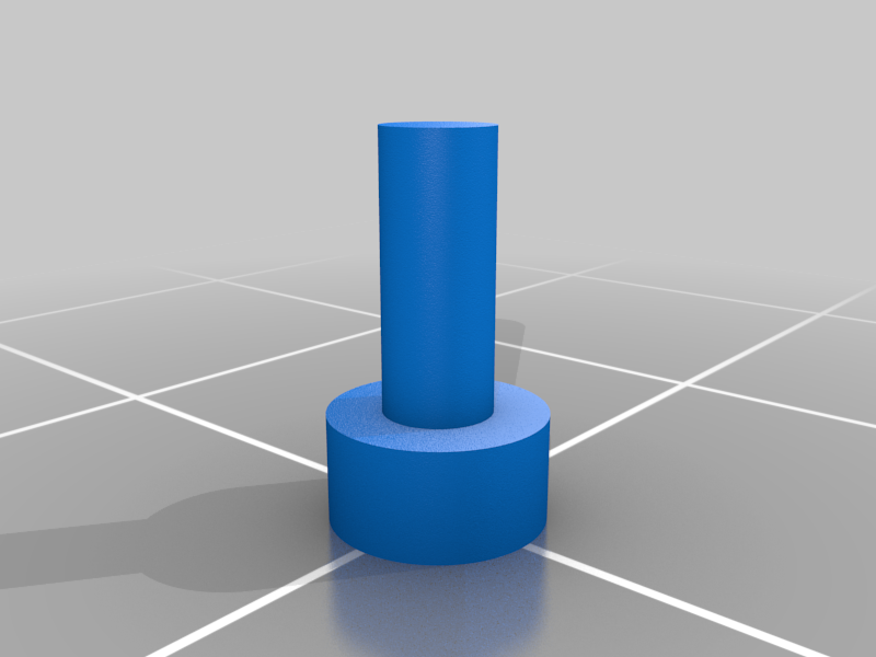 Customizable pin / replacement by Rafael Estevam | Download free STL ...