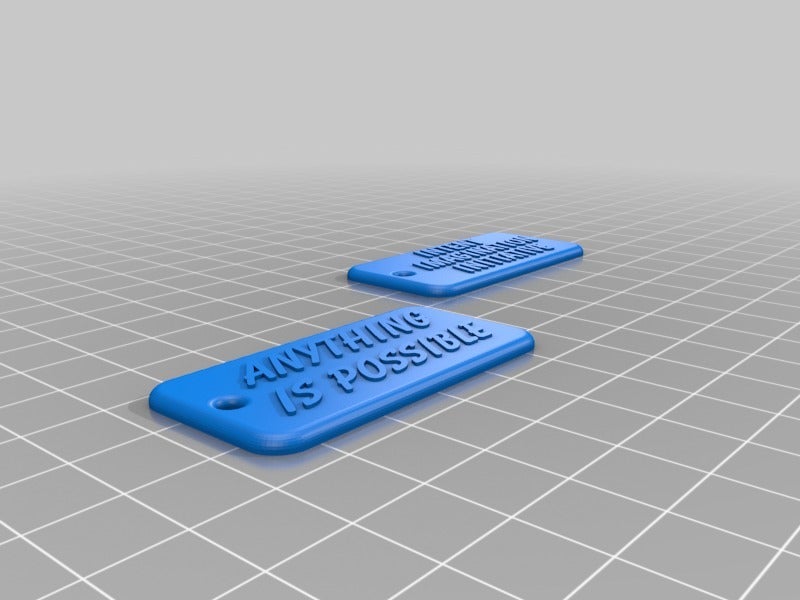 Motivational Keyfob by artsef | Download free STL model | Printables.com